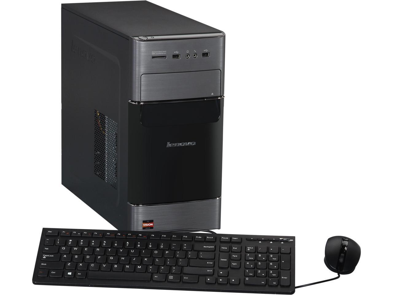 Lenovo Desktop PC H535 AMD A8-5500 8GB DDR3 1TB HDD AMD Radeon HD 7560D ...