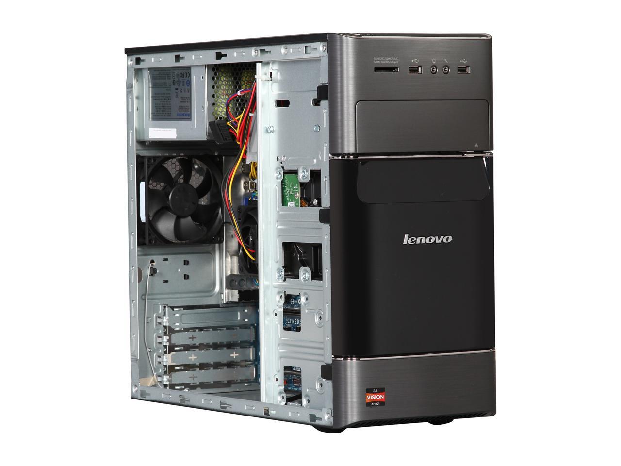 Lenovo Desktop PC H535 AMD A8-5500 8GB DDR3 1TB HDD AMD Radeon HD 7560D ...