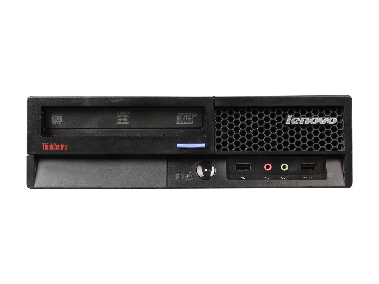 Refurbished: Lenovo Desktop PC ThinkCentre M57 Core 2 Duo 2.66GHz 2GB ...