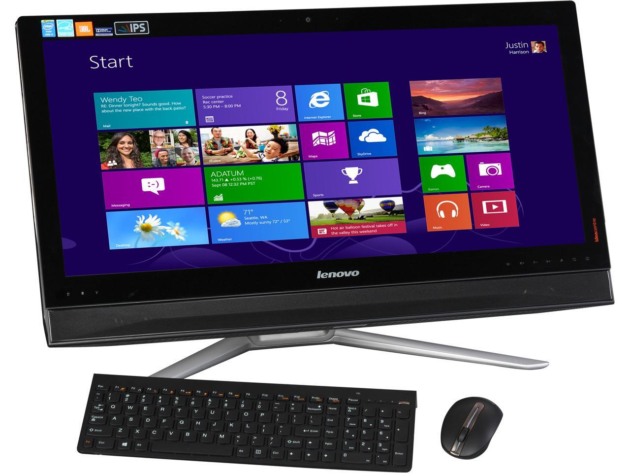 Lenovo All-in-One PC B750 57327897 Intel Core i5-4460 6GB DDR3 1TB HDD ...