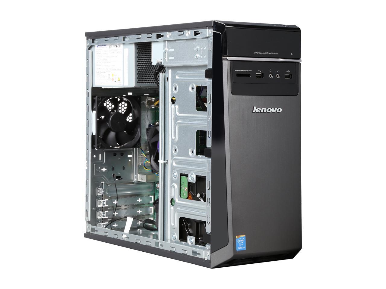 Lenovo Desktop PC H50-50 (90B7003JUS) Intel Core i5-4460 8GB DDR3 1TB ...