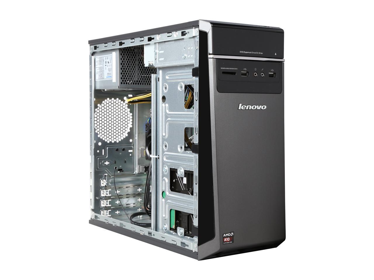 Lenovo Desktop PC H50 (90BG001KUS) AMD A10-6700 12 GB 2TB HDD AMD ...