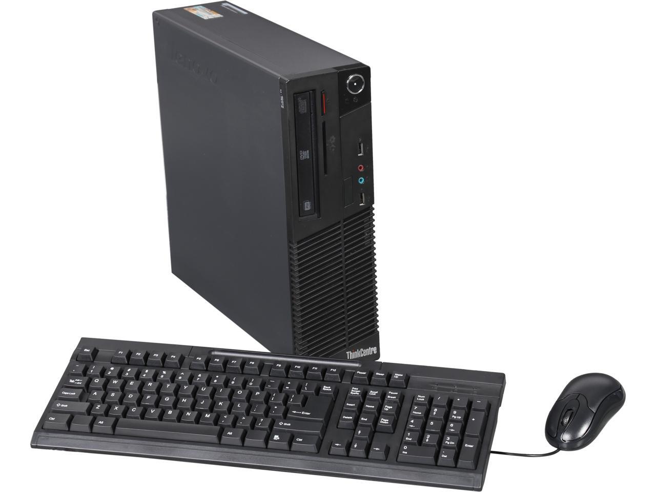 Refurbished: Lenovo / IBM ThinkCentre Mid Tower Desktop PC with Intel ...