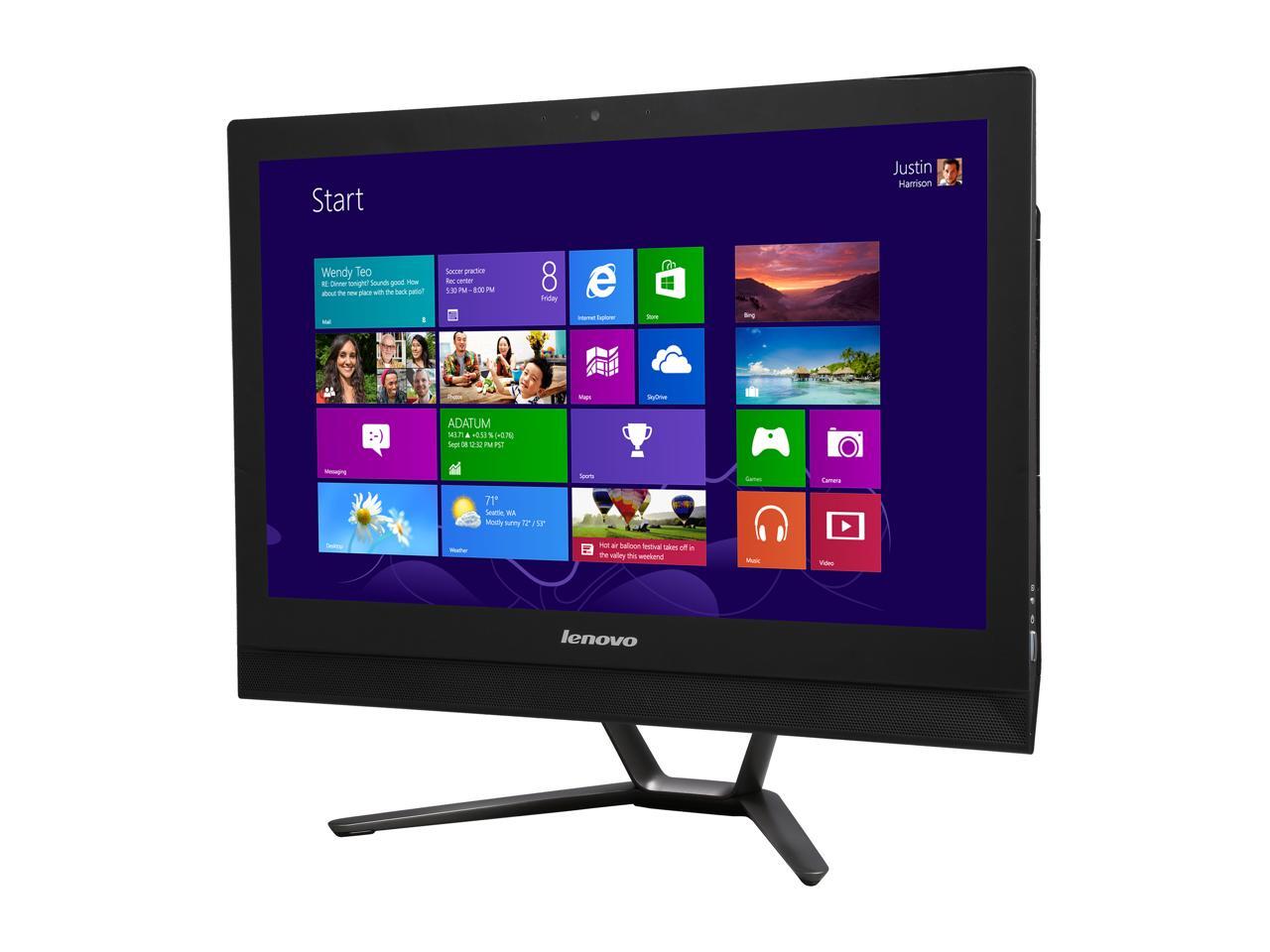 Lenovo All-in-One PC C50-30 Touch (F0B1007QUS) Intel Core i3 4005U (1. ...