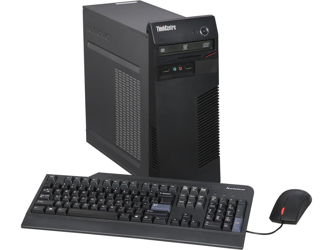 ThinkCentre Desktop PC M73 (10B00013US) Intel Core i5-4590 4GB DDR3 ...