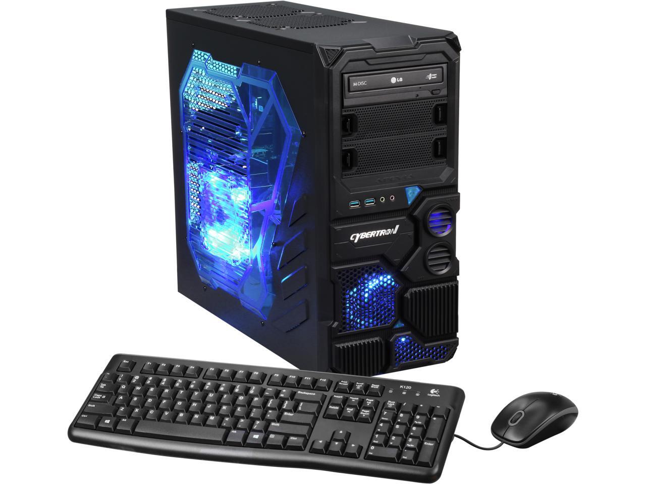 CybertronPC Desktop PC Borg-Q (TGM4213A) AMD FX-Series FX-4130 8GB DDR3 ...