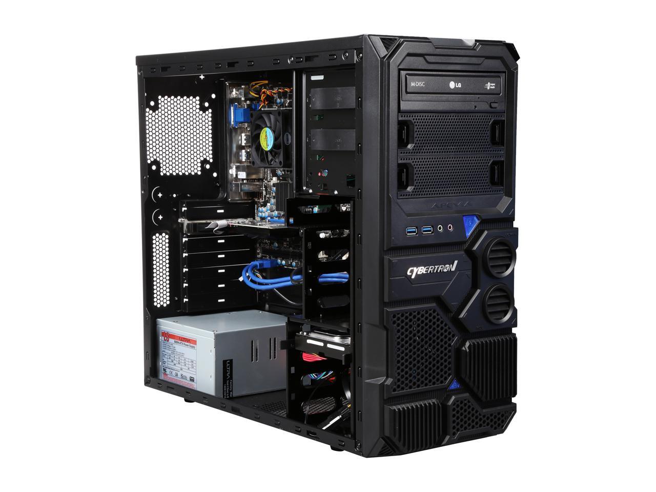 CybertronPC Desktop PC Borg-Q (TGM4213A) AMD FX-Series FX-4130 8GB DDR3 ...