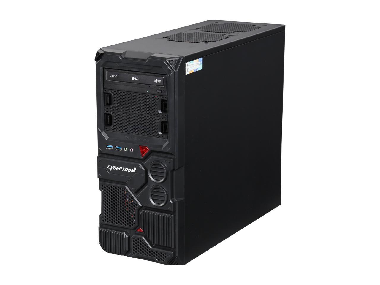 CybertronPC Desktop PC Borg-709 (Red) AMD FX-Series FX-6300 8GB DDR3 ...