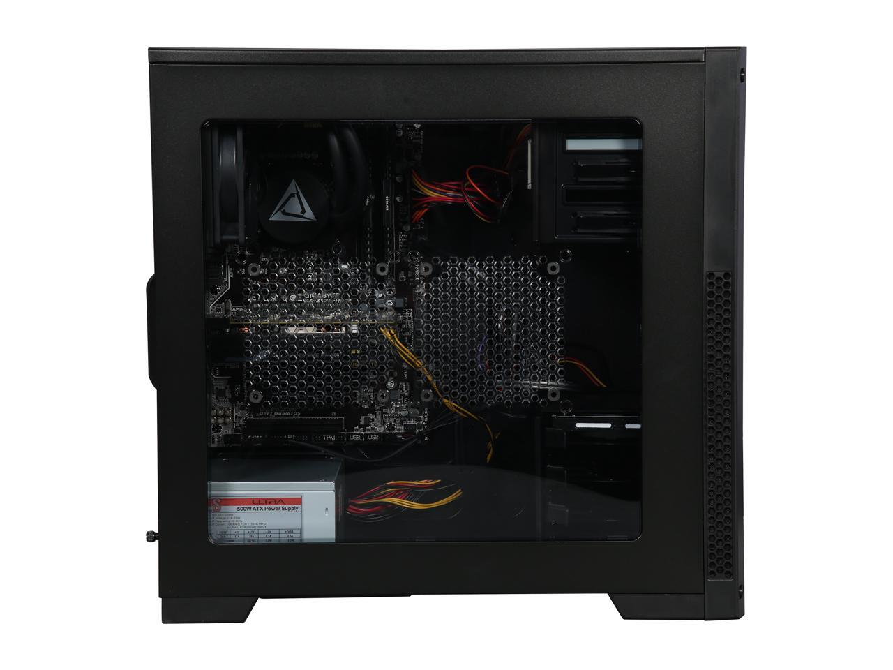 CybertronPC Desktop Computer Steel-9600 Intel Core i7 6th Gen 6700K (4. ...