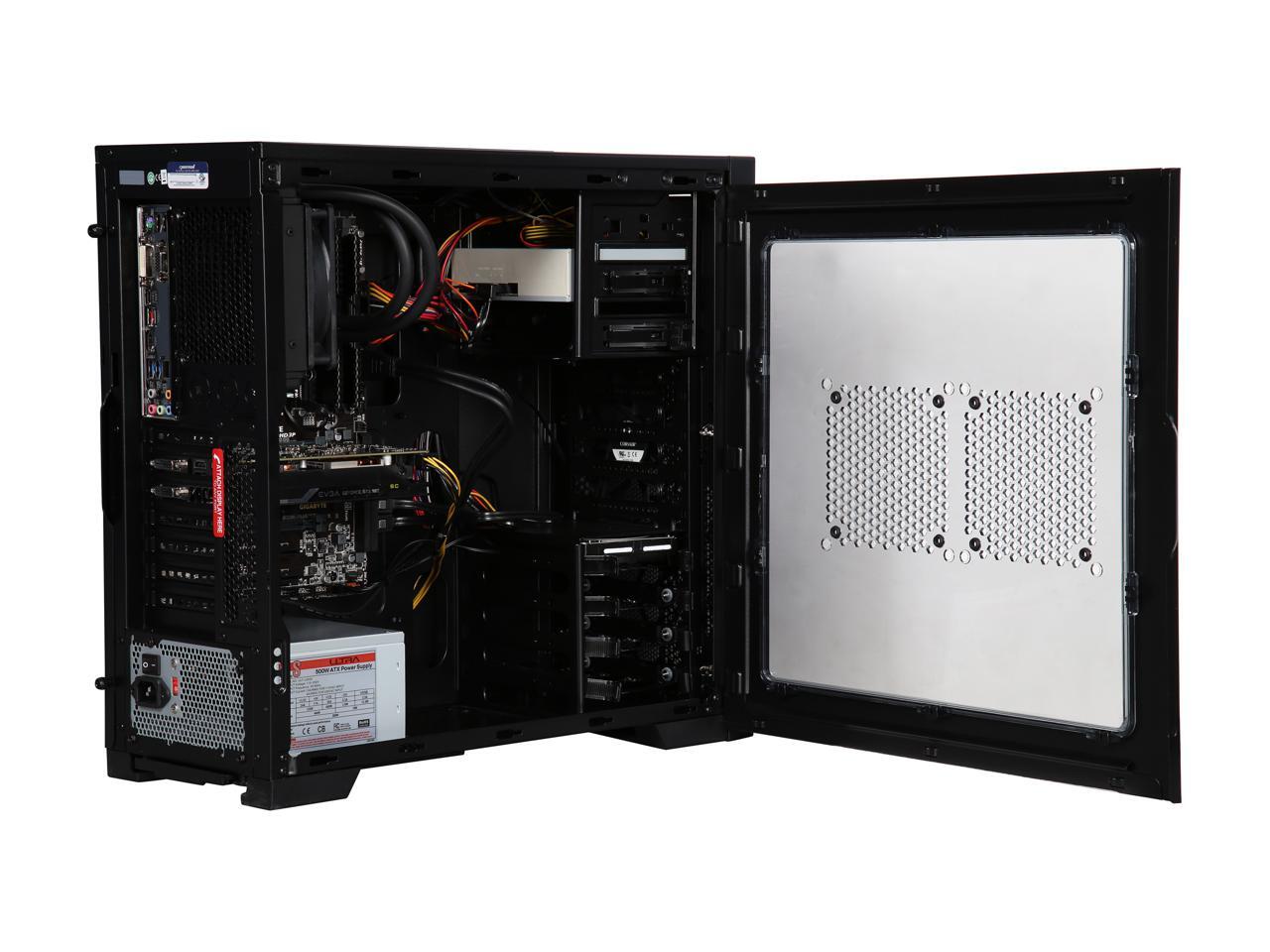 CybertronPC Desktop Computer Steel-9600 Intel Core i7 6th Gen 6700K (4. ...