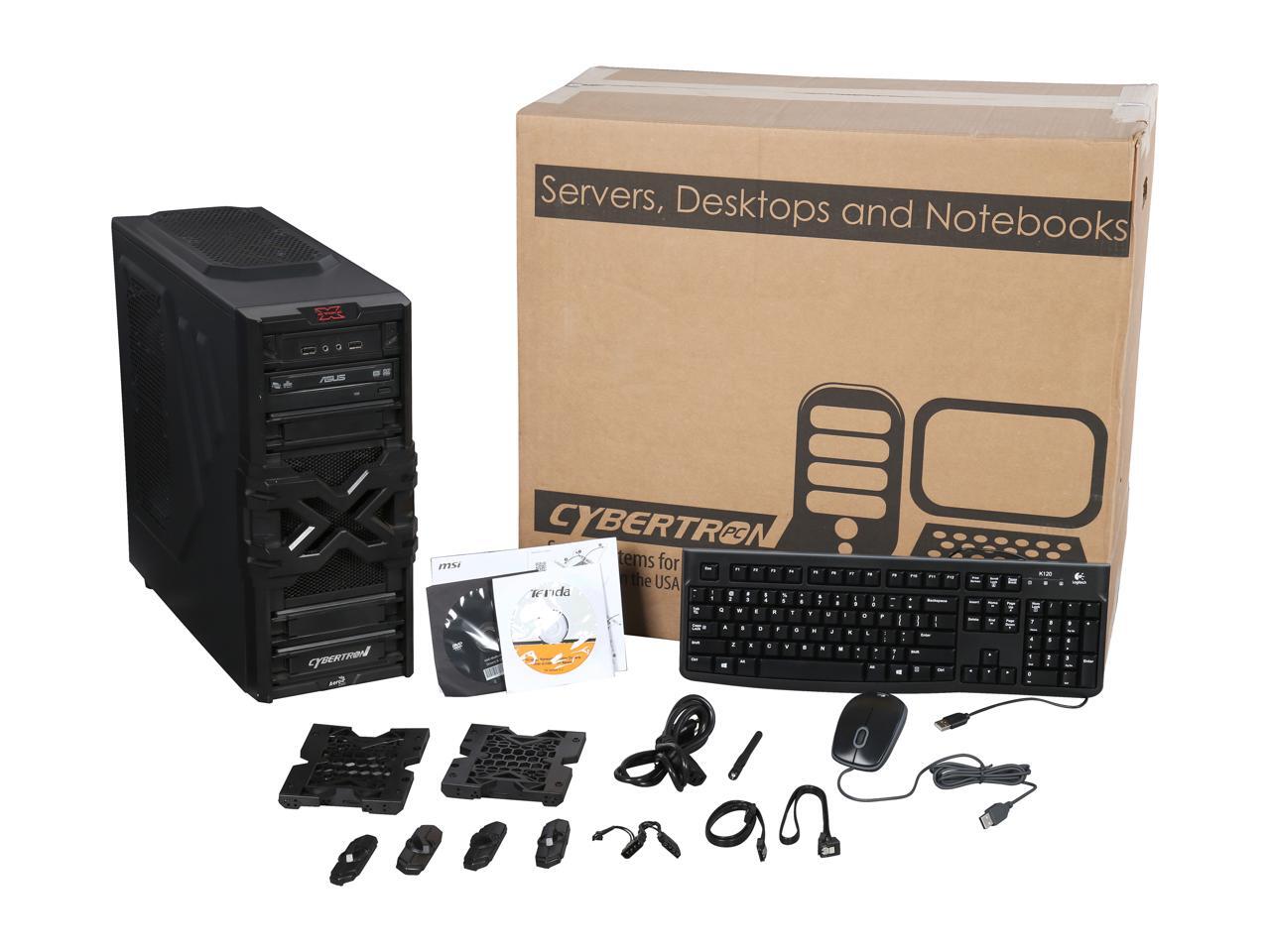 CybertronPC Desktop Computer Patriot A4-Series APU A4-5300 (3.40GHz ...