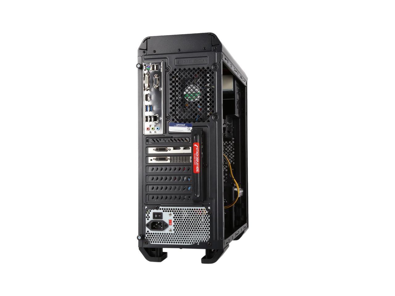CybertronPC Rhodium GTX (Blue) Gaming Desktop PC AMD FX-Series FX-4300 ...