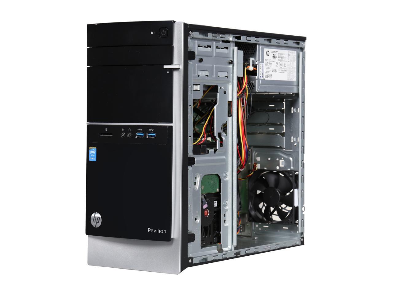 Refurbished: HP Desktop PC Pavilion 500-267c Intel Core i3-4130 8GB ...