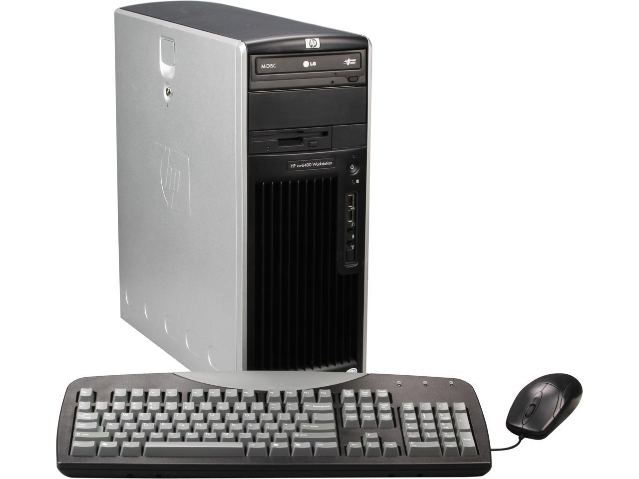 Refurbished: HP Desktop PC XW6400 Intel Xeon 5150 4GB 750GB HDD Windows ...