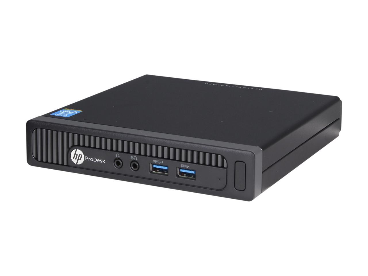 HP Desktop Mini PC ProDesk 600 G1 F4L20UT#ABA Intel Core i3 4130T (2 ...