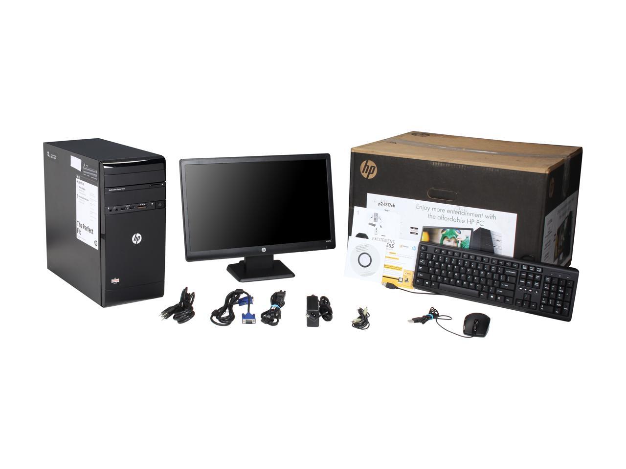 Refurbished: HP Desktop PC Pavilion P2-1317C AMD E2-1800 6GB DDR3 1TB ...