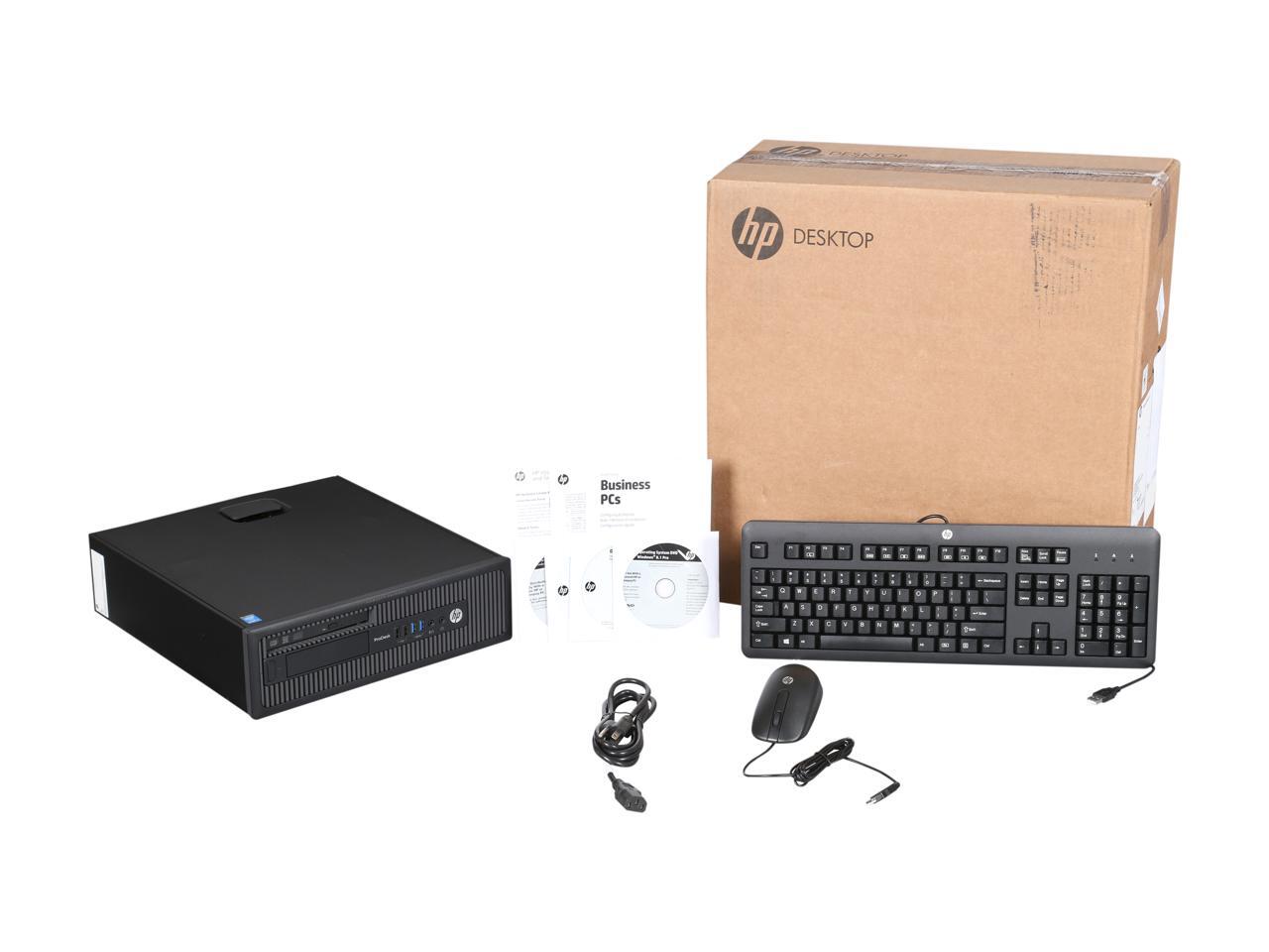 HP Desktop PC 600 G1 (K1K73UT#ABA) Intel Core i7-4790 4GB DDR3 500GB ...