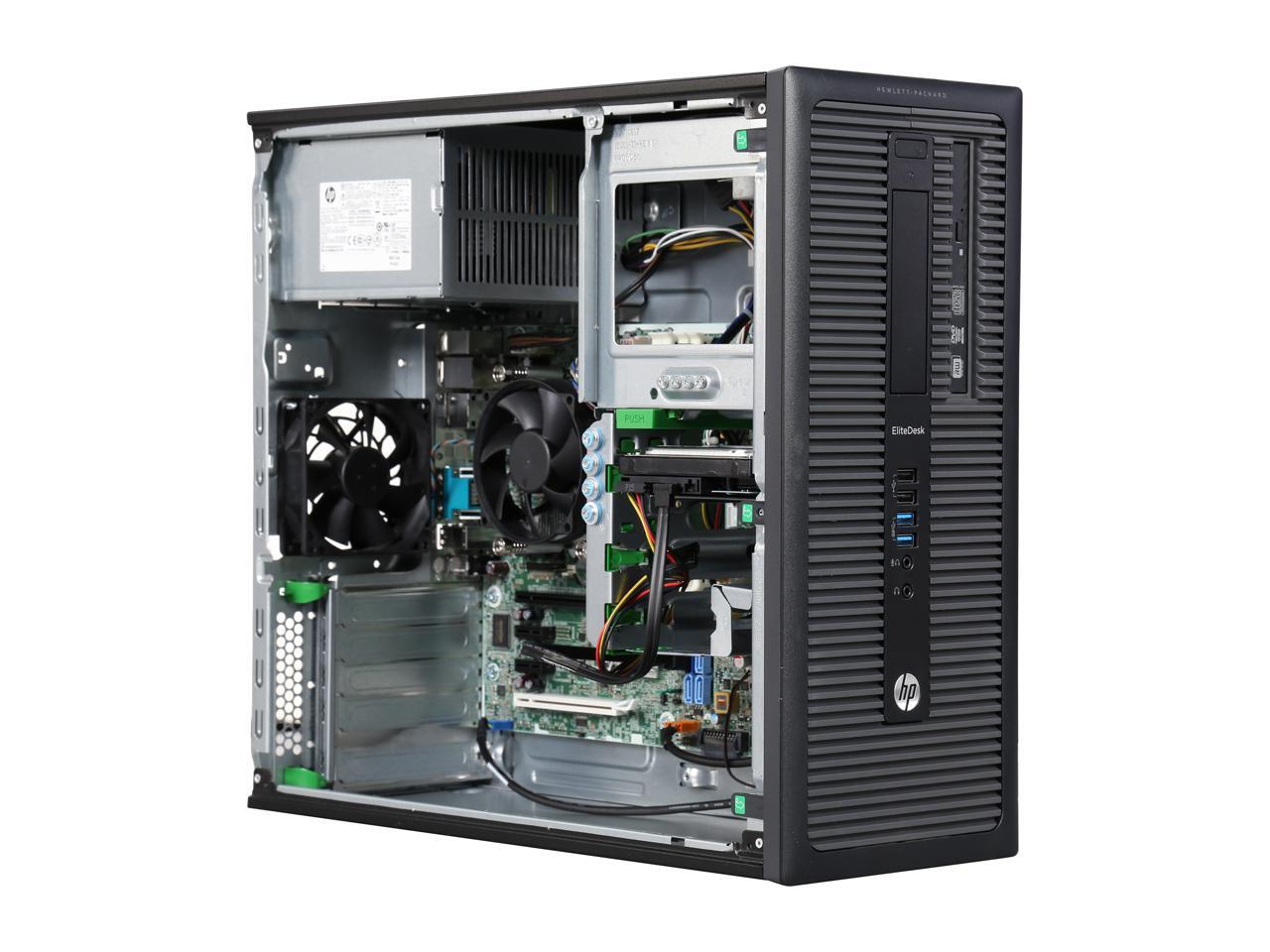 HP Desktop PC J6D89UT#ABA Intel Core i5-4590 4GB DDR3 500GB HDD Windows ...