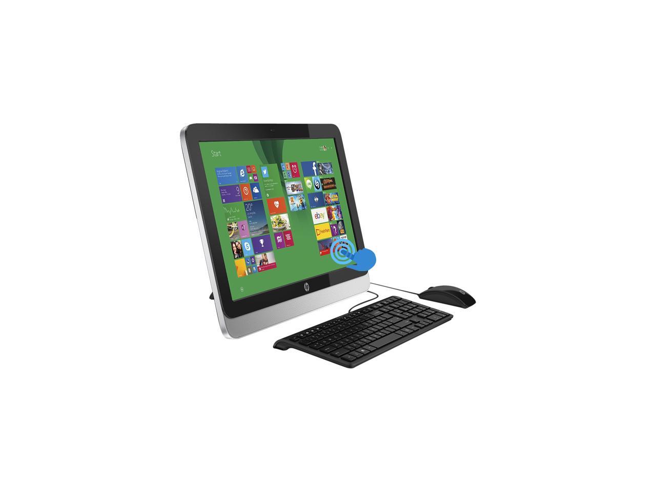 HP All-in-One PC 21-2010 AMD A4-6210 4GB DDR3 1TB HDD 21.5" Touchscreen ...
