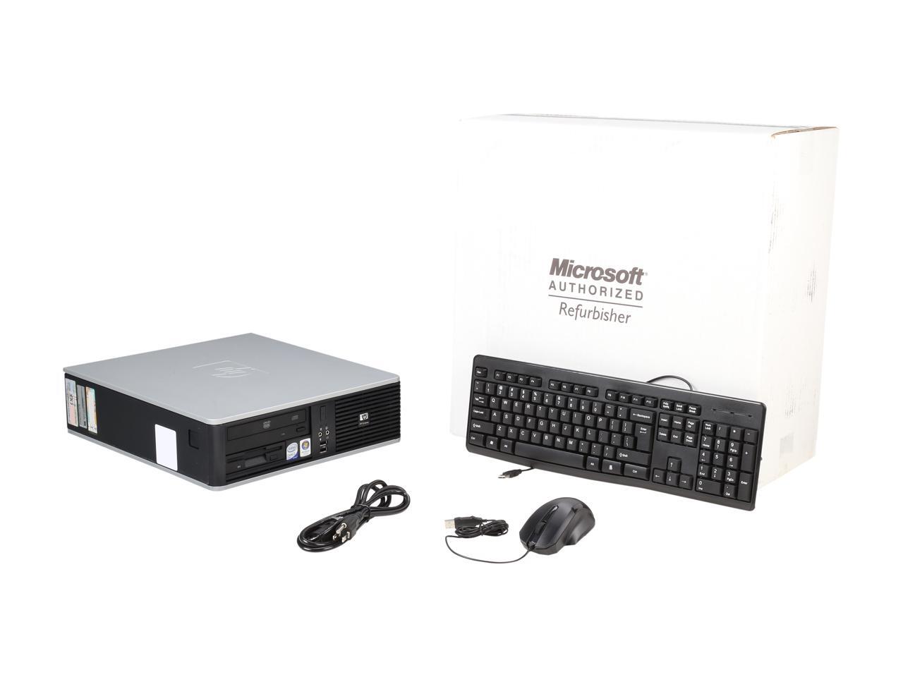 Refurbished: HP DC5800 Small Form Factor Desktop PC with Core 2 Duo 3.0 ...