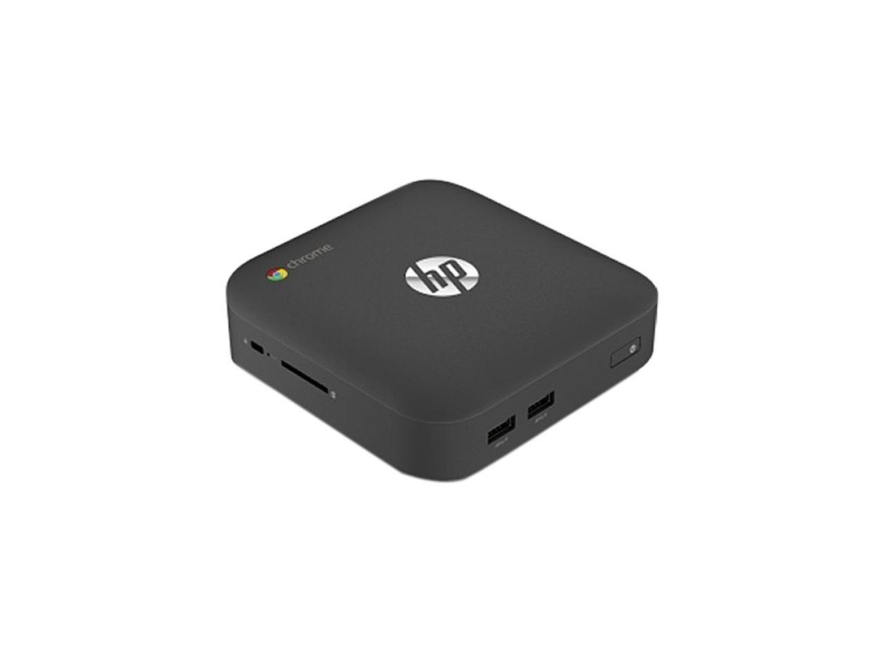HP Chromebox Desktop Computer - Intel Celeron 2955U 1.40 GHz - Mini PC ...
