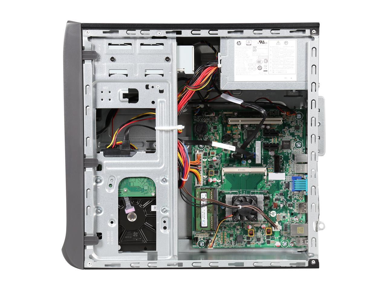 HP 200-G1 Desktop PC (L5L54US#ABA) Pentium J2900 (2.41GHz) 4GB DDR3 ...