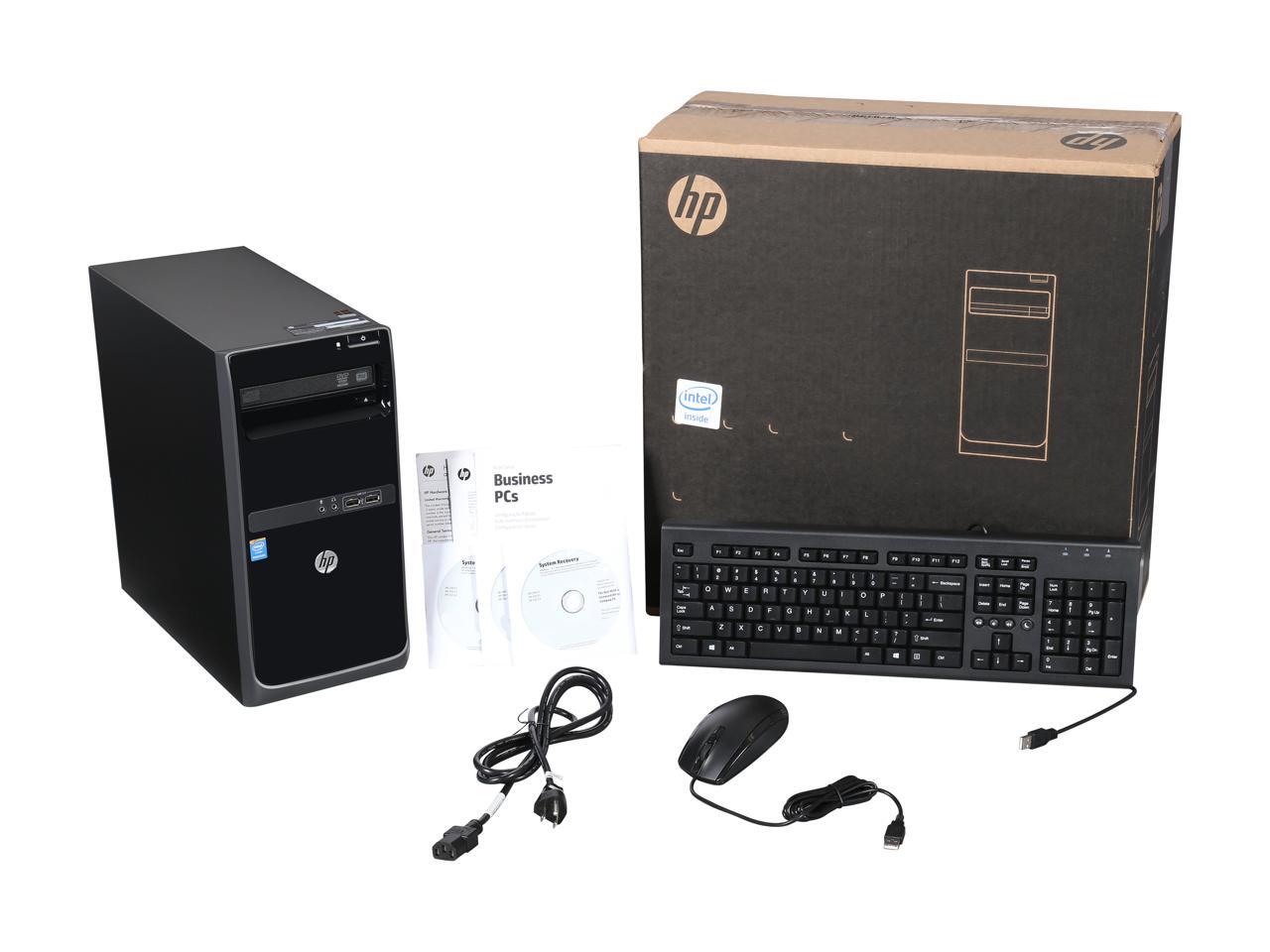 HP 200-G1 Desktop PC (L5L54US#ABA) Pentium J2900 (2.41GHz) 4GB DDR3 ...