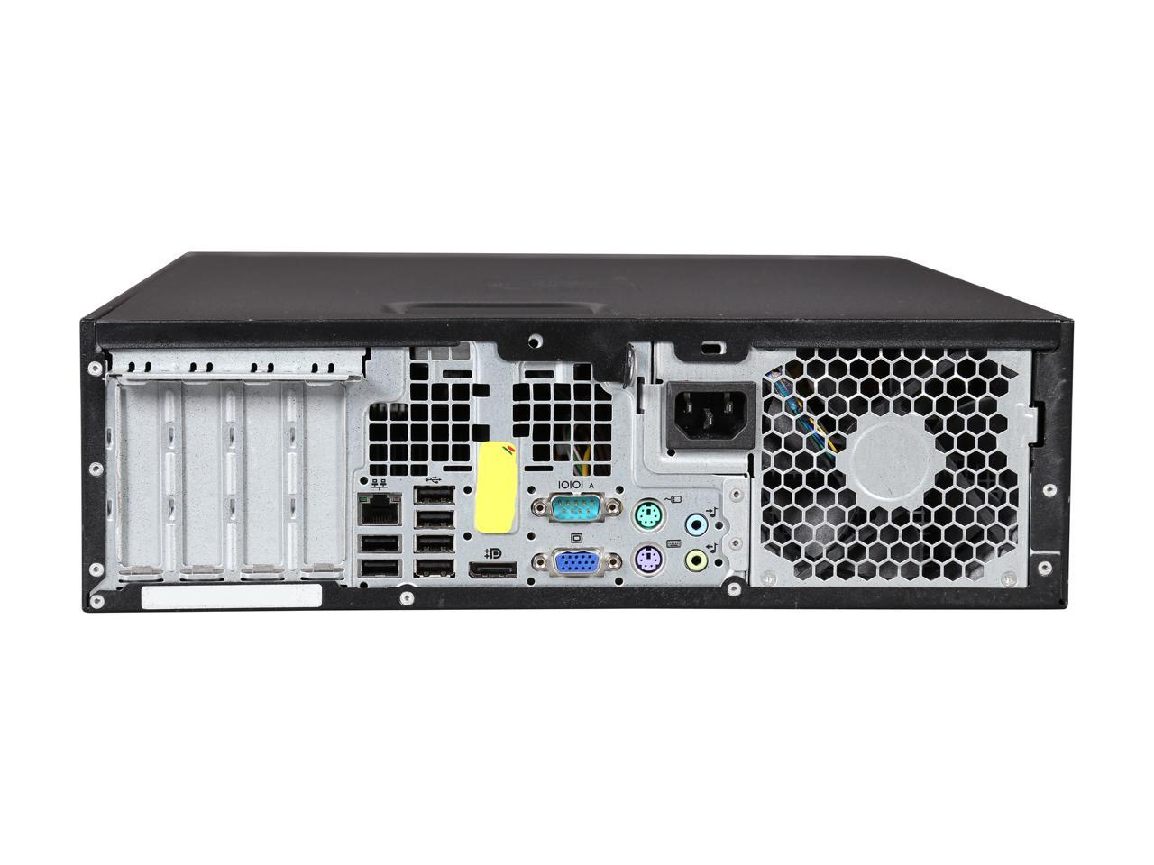 Refurbished: HP 8000 Elite Small Form Factor Desktop PC with Intel Core ...