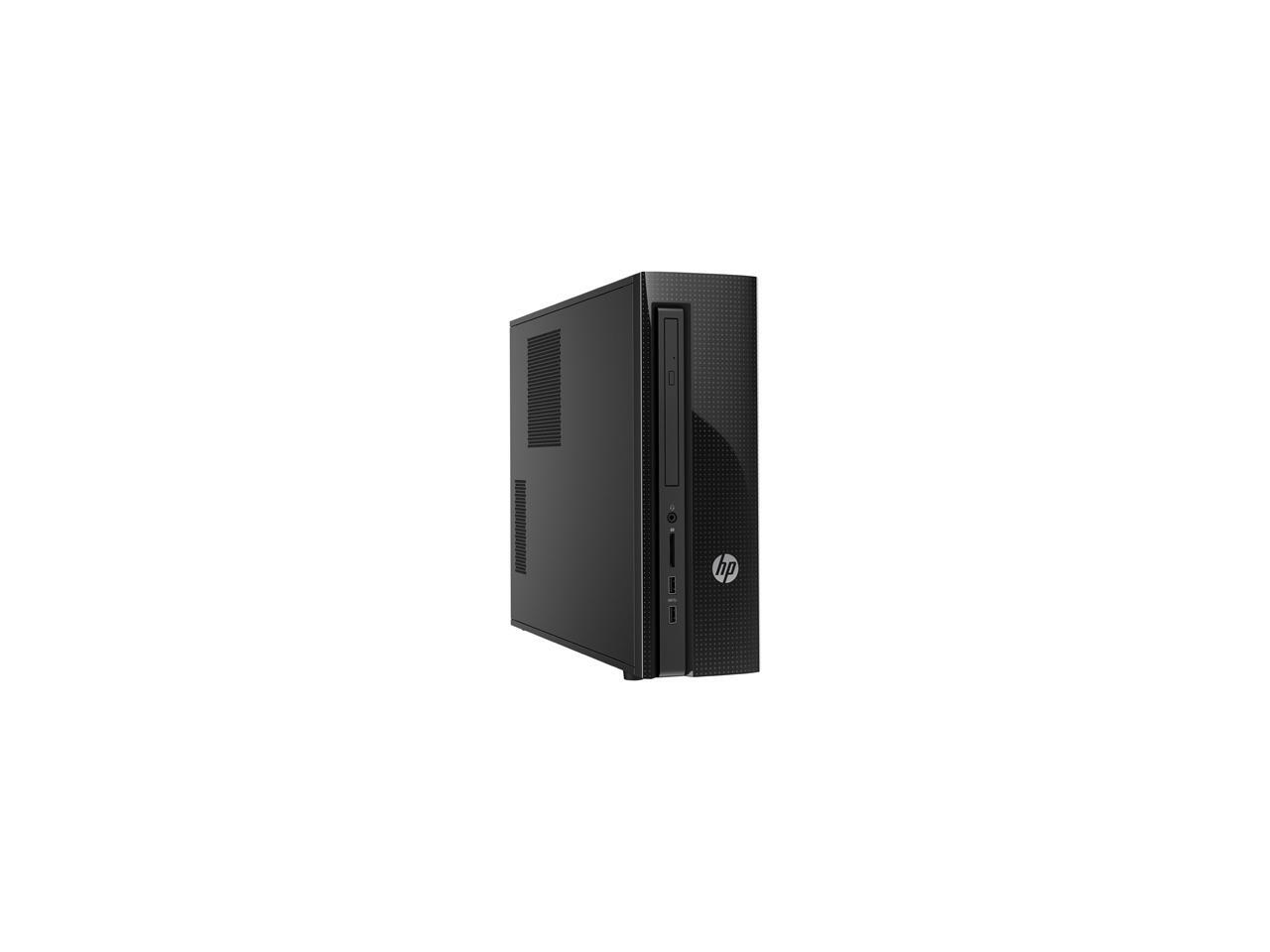 HP Desktop Computer Slimline 450-a30 AMD E-Series E1-6015 (1.40GHz) 4GB ...