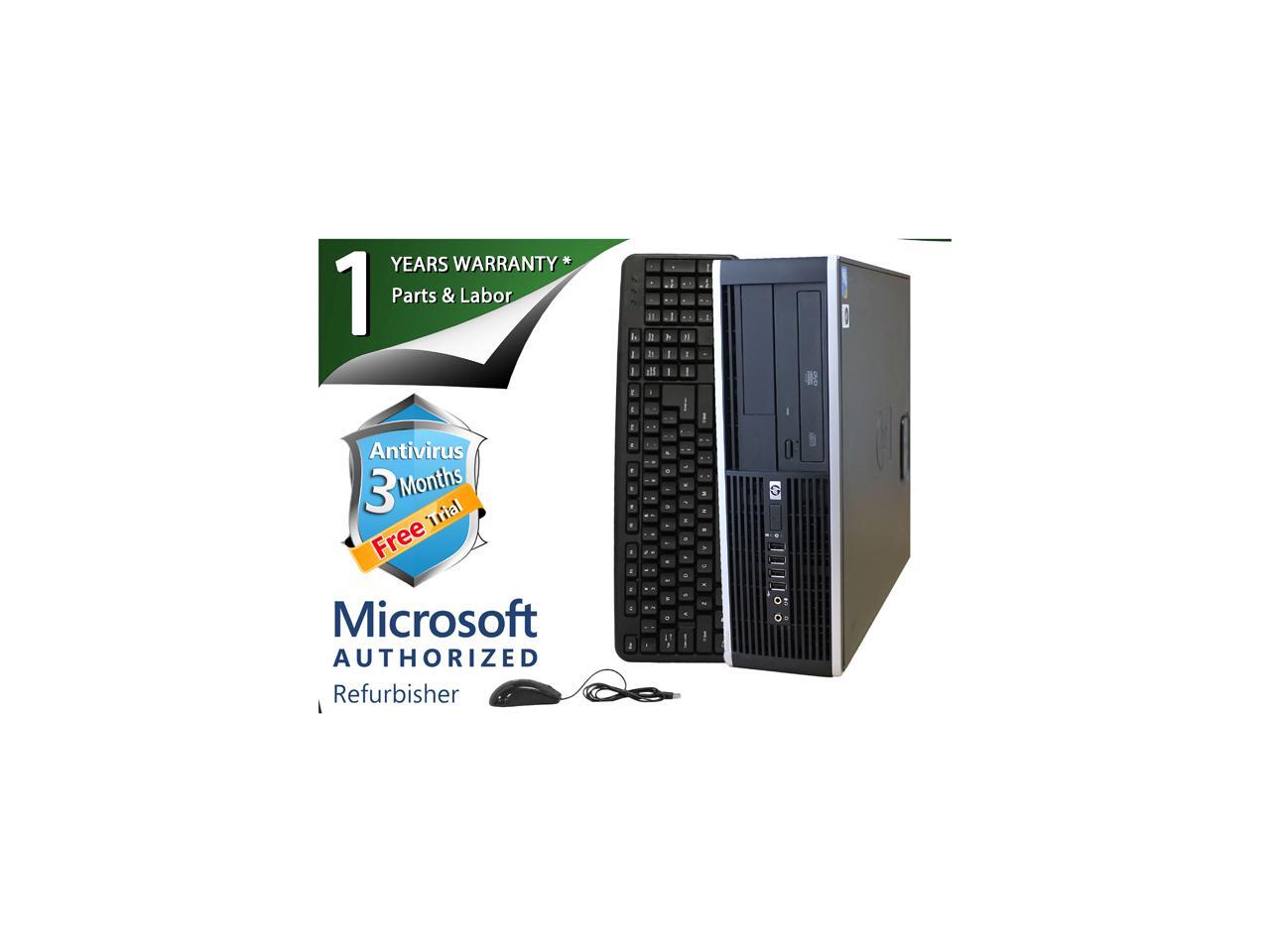 Refurbished: HP Desktop Computer 6000 Pro Intel Pentium E6300 4GB DDR3 ...