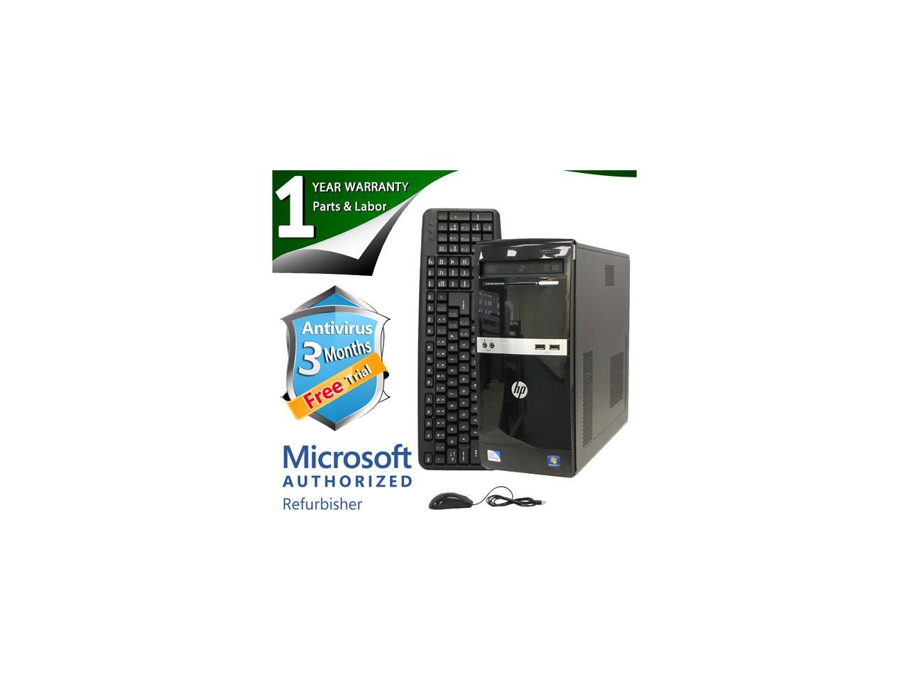 Refurbished: HP Desktop Computer 500B Intel Pentium E5300 2GB DDR3 ...