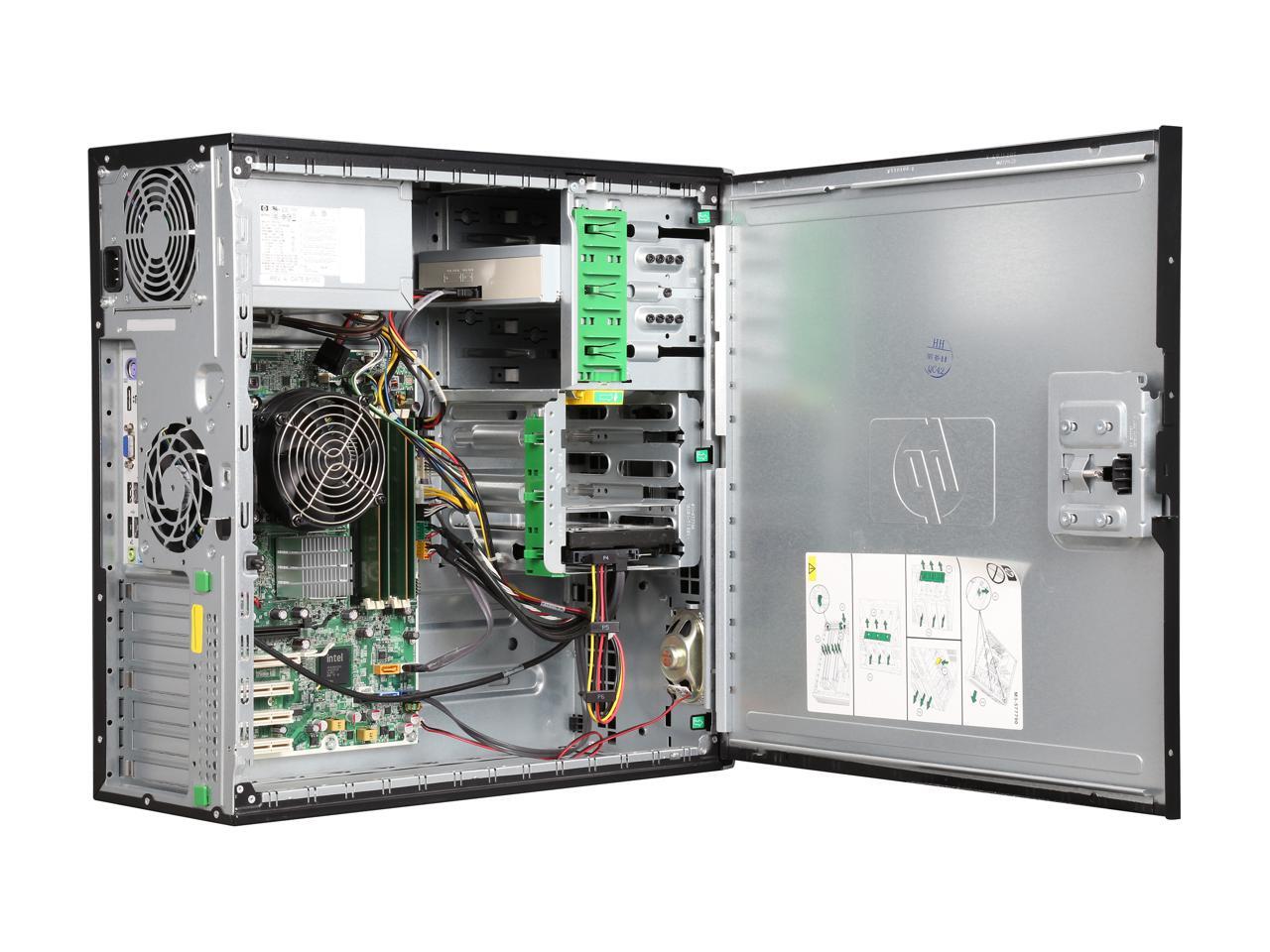 Refurbished: HP Desktop Computer 8000 Core 2 Duo 3.16 GHz 4 GB Memory 1 ...