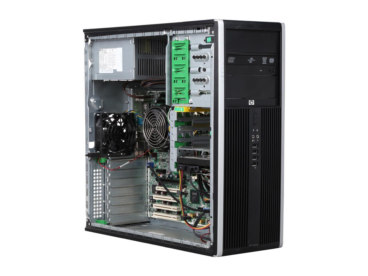 Refurbished: HP Desktop Computer 8000 Core 2 Duo 3.16 GHz 4 GB Memory 1 ...