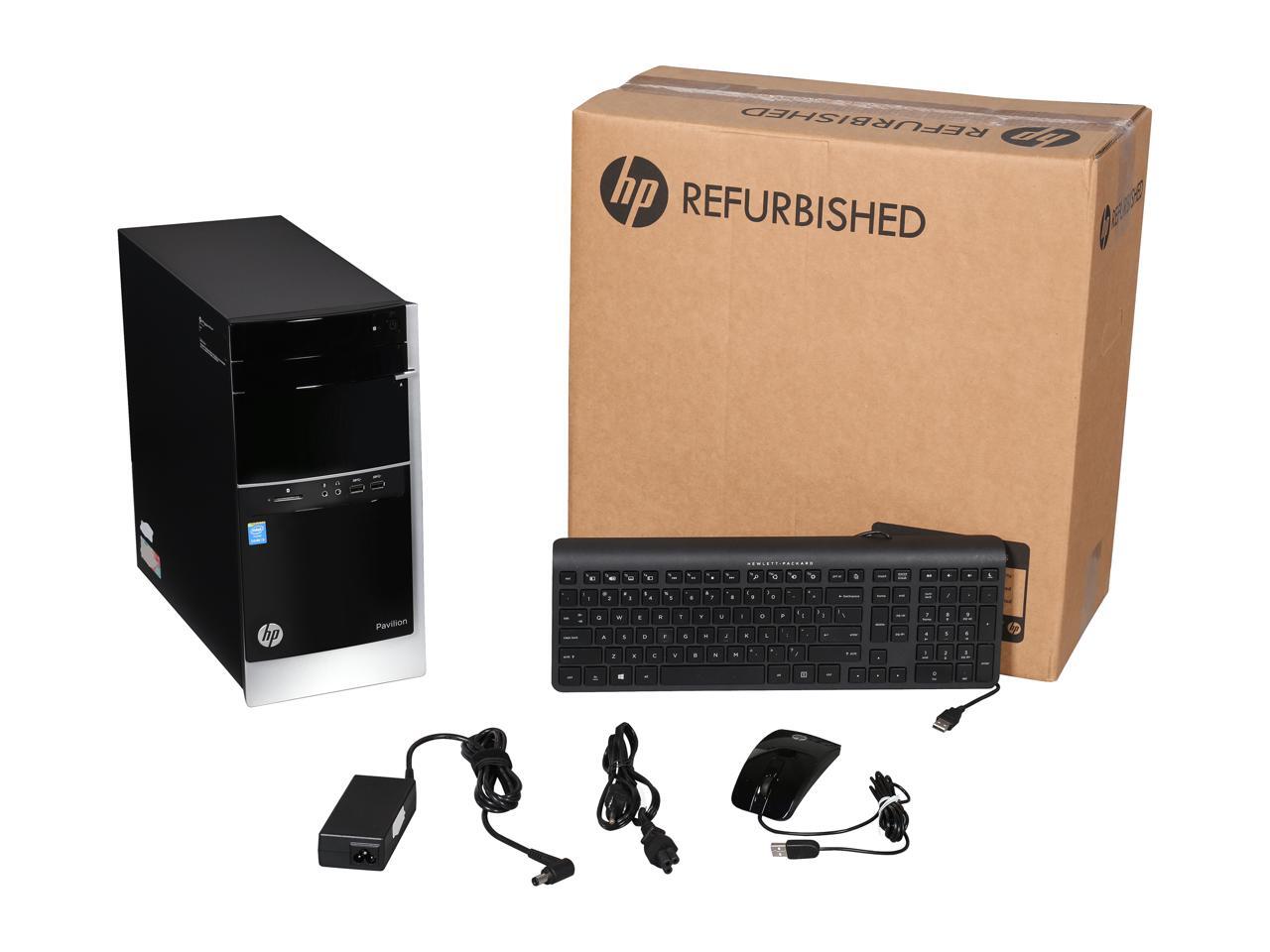 Refurbished: HP A Grade Desktop Computer Pavilion 500-424 A8-Series APU ...
