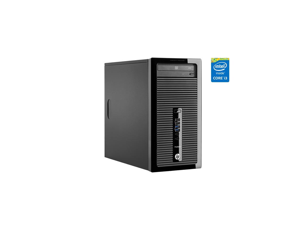 HP Desktop Computer ProDesk 400-G1 Intel Core i3-4360 8GB DDR3 1TB HDD ...