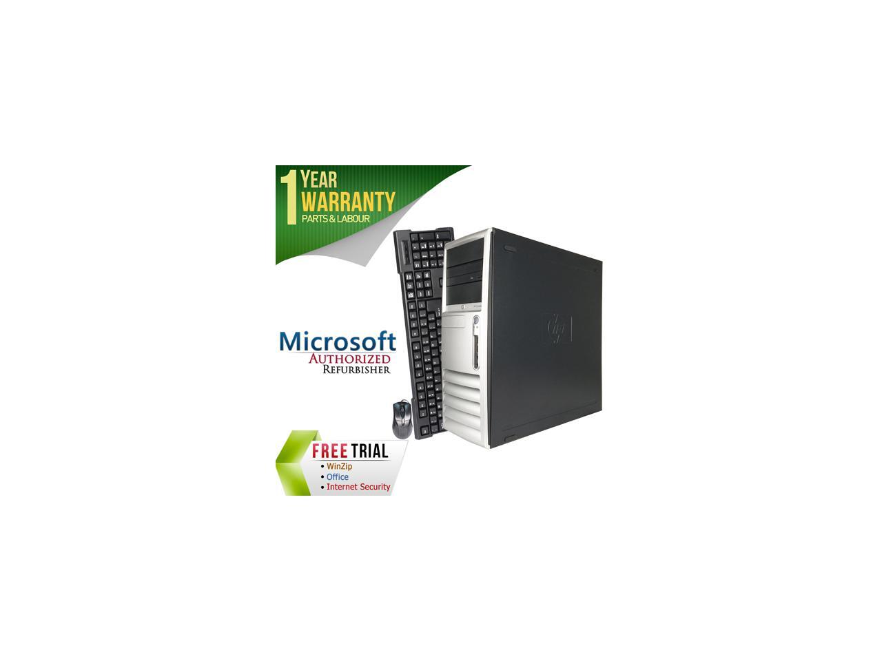 Refurbished: HP Desktop Computer DC7600 Pentium 4 3.00GHz 2GB DDR 80GB ...