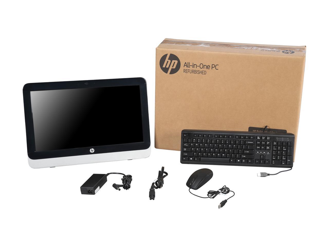 Refurbished: HP All-in-One Computer 19-2114 AMD E1-Series E1-2500 4GB ...