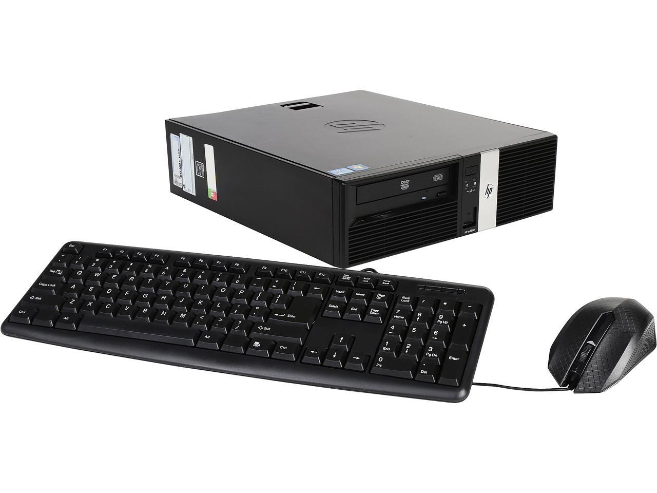 Refurbished: HP Desktop Computer RP5800 3.40GHz 8 GB 250GB HDD Windows ...