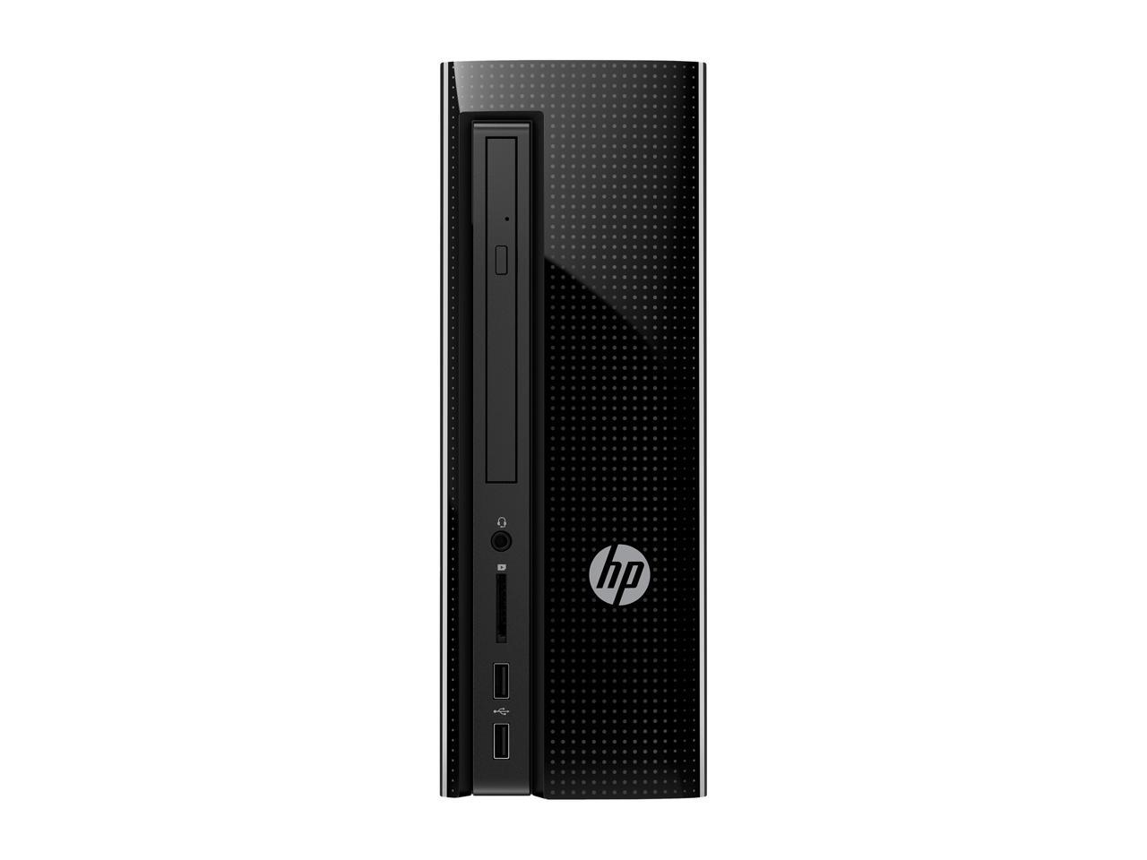 HP Desktop Computer Slimline 260-a010 Intel Pentium J3710 4 GB DDR3L ...