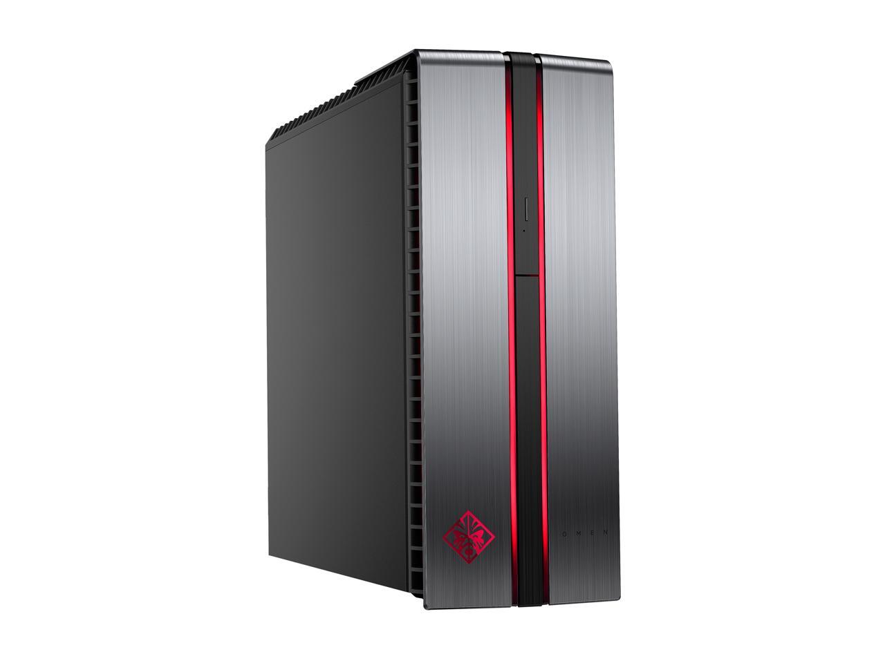 HP Desktop Computer OMEN 870-210 Intel Core i3-7100 8GB DDR4 1TB HDD ...