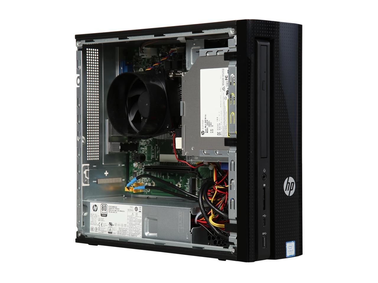 Refurbished: HP Desktop Computer Slimline 270-P027 Intel Core i3 7th ...