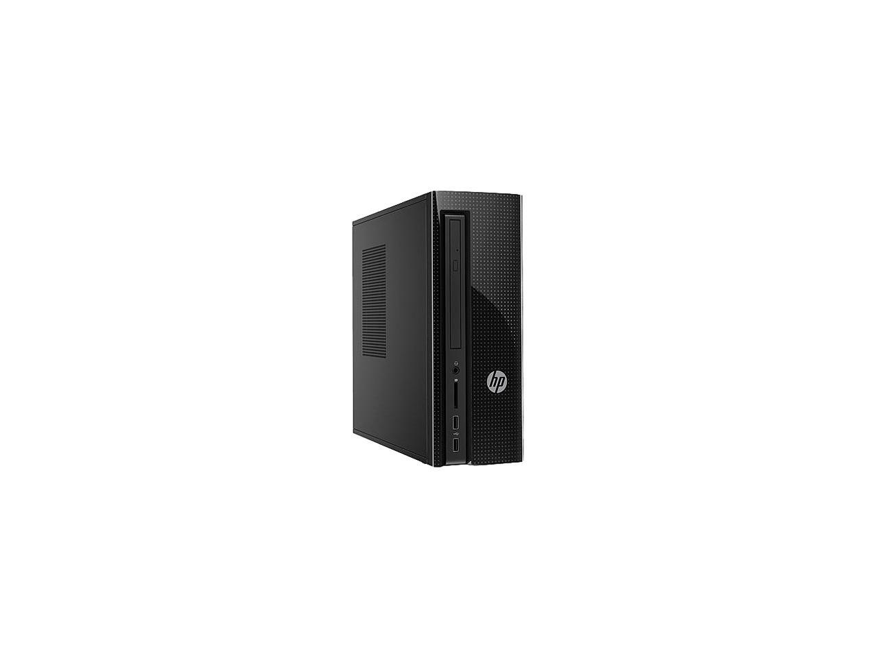 Refurbished: HP Desktop Computer Slimline 270-p026 Intel Core i3-7100T ...