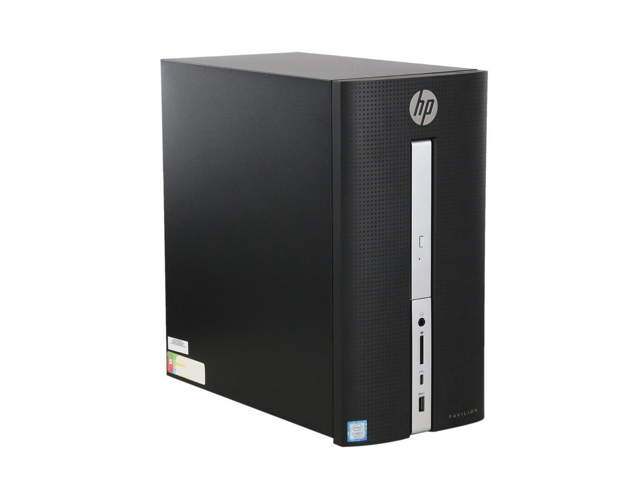 Refurbished: HP Desktop Computer Pavilion 570-p049 Intel Core i5 7th ...