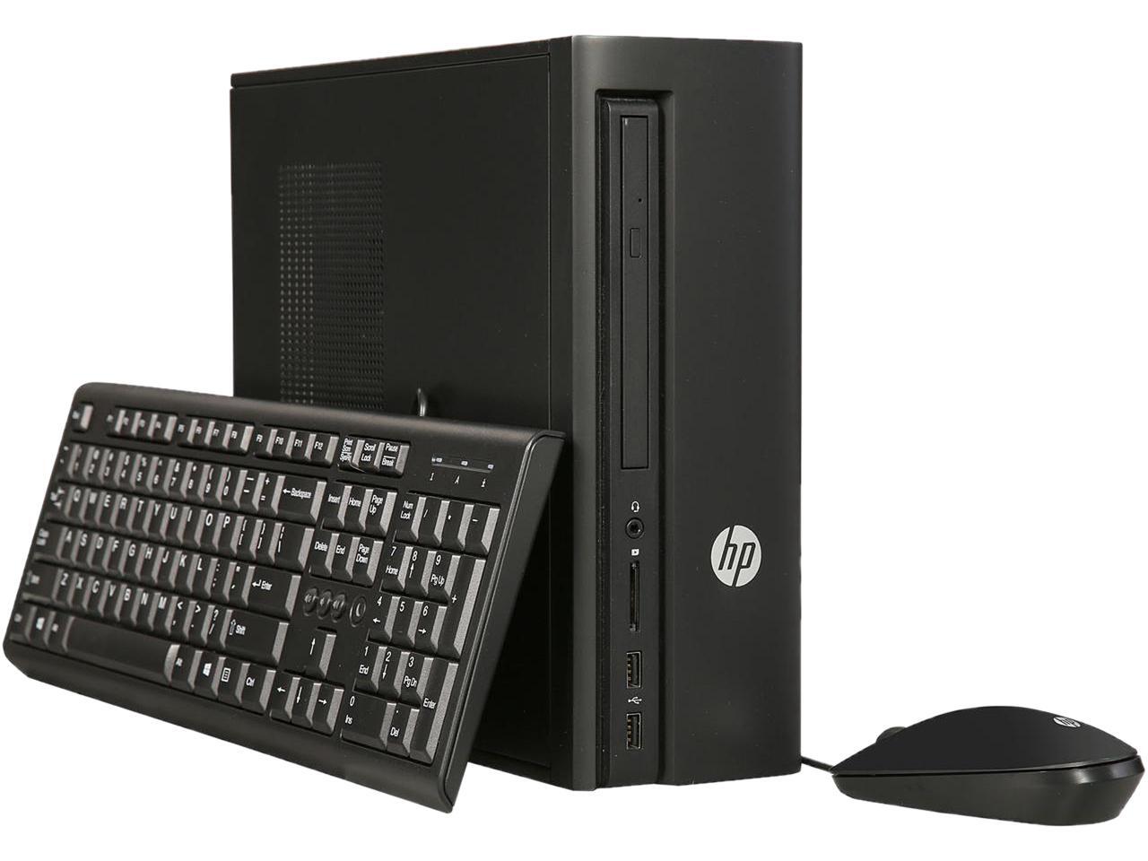 Refurbished: HP Desktop Computer Slimline 270-a047cb AMD A9-9430 8 GB ...