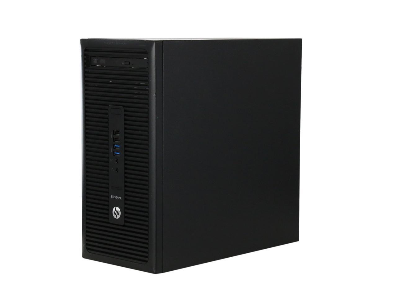 Refurbished: HP Grade A Desktop Computer EliteDesk 705 G1 AMD A4 PRO ...