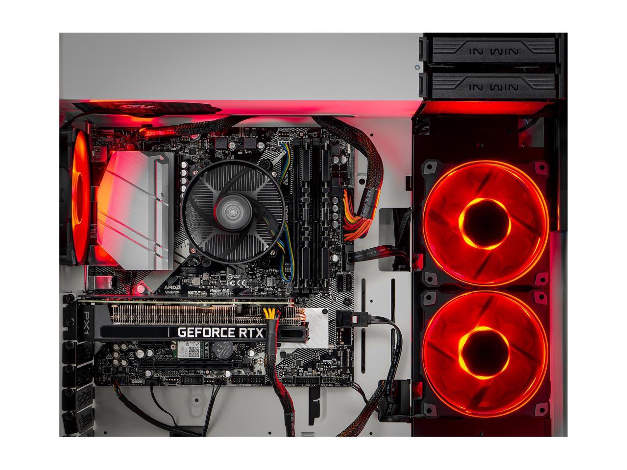 Skytech Shiva Gaming PC Desktop - AMD Ryzen 5 5600X 3.7 GHz, RTX 3080 ...