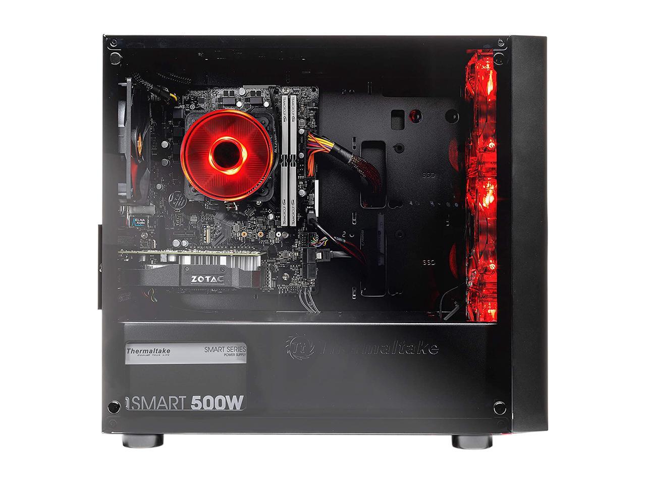 Refurbished: Skytech BLAZE Gaming Computer PC Desktop - Ryzen 5 1600 ...