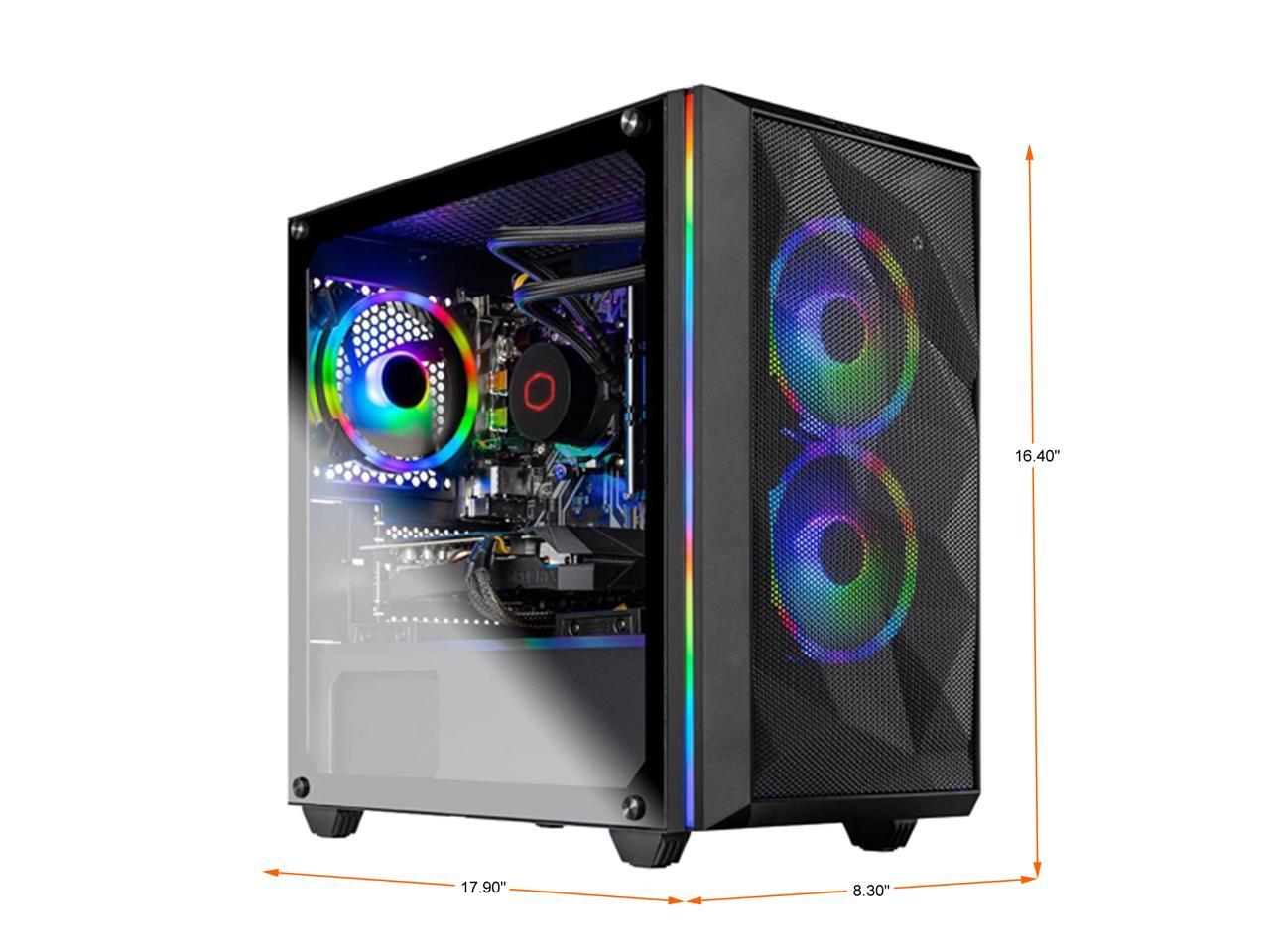 Refurbished: Skytech Chronos Mini Gaming Computer PC Desktop - Ryzen 5 ...
