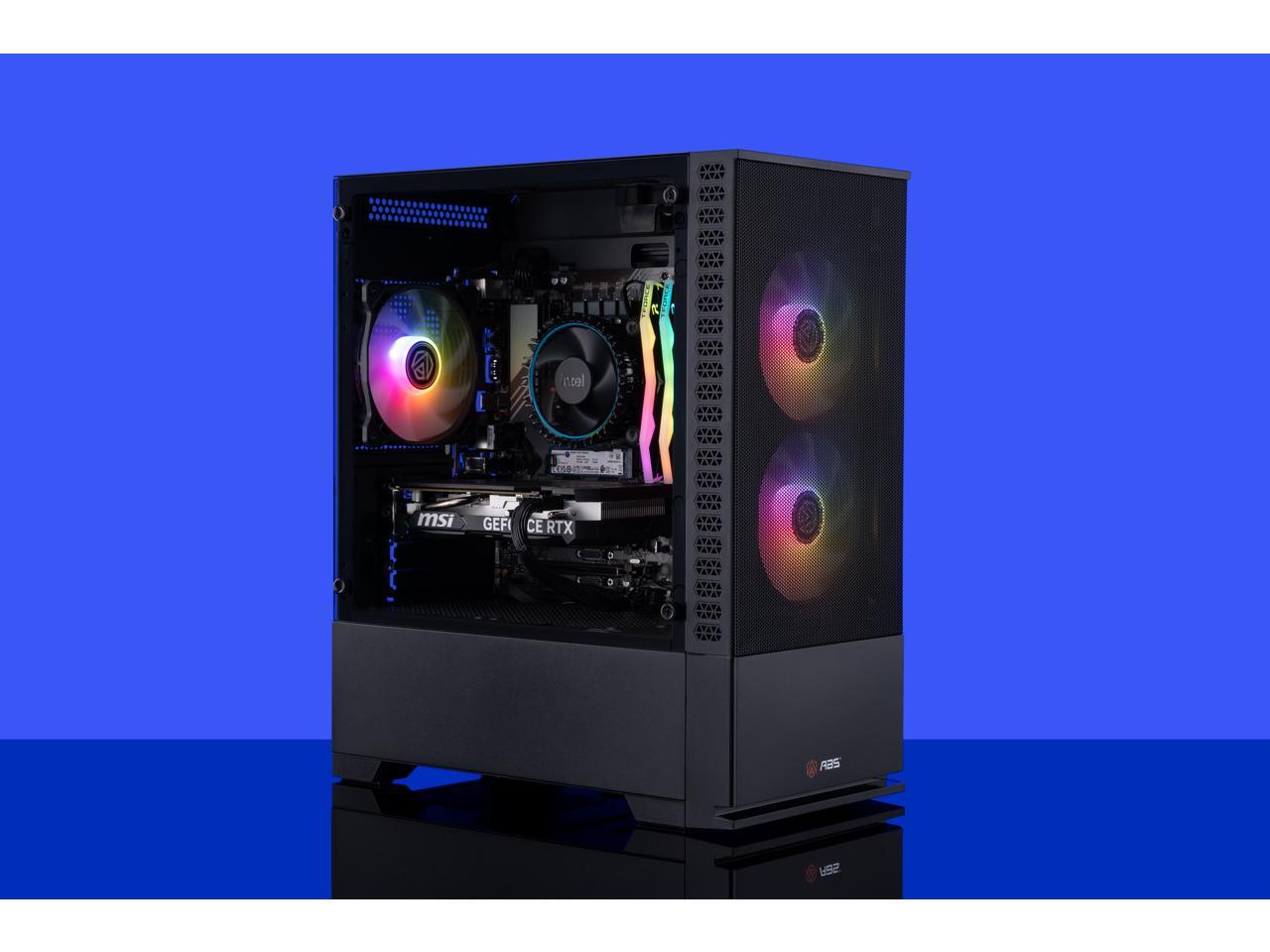 ABS Cyclone Aqua Gaming PC - Windows 11 - Intel i5 14400F - GeForce RTX ...