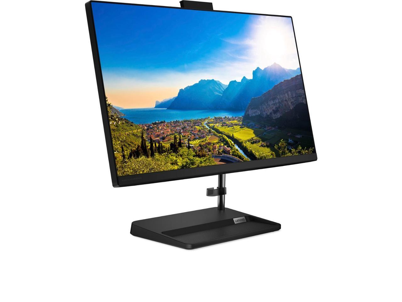 Lenovo - IdeaCentre AIO 3 AMD 24" All-In-One - AMD Ryzen 5 5500U - 8GB ...